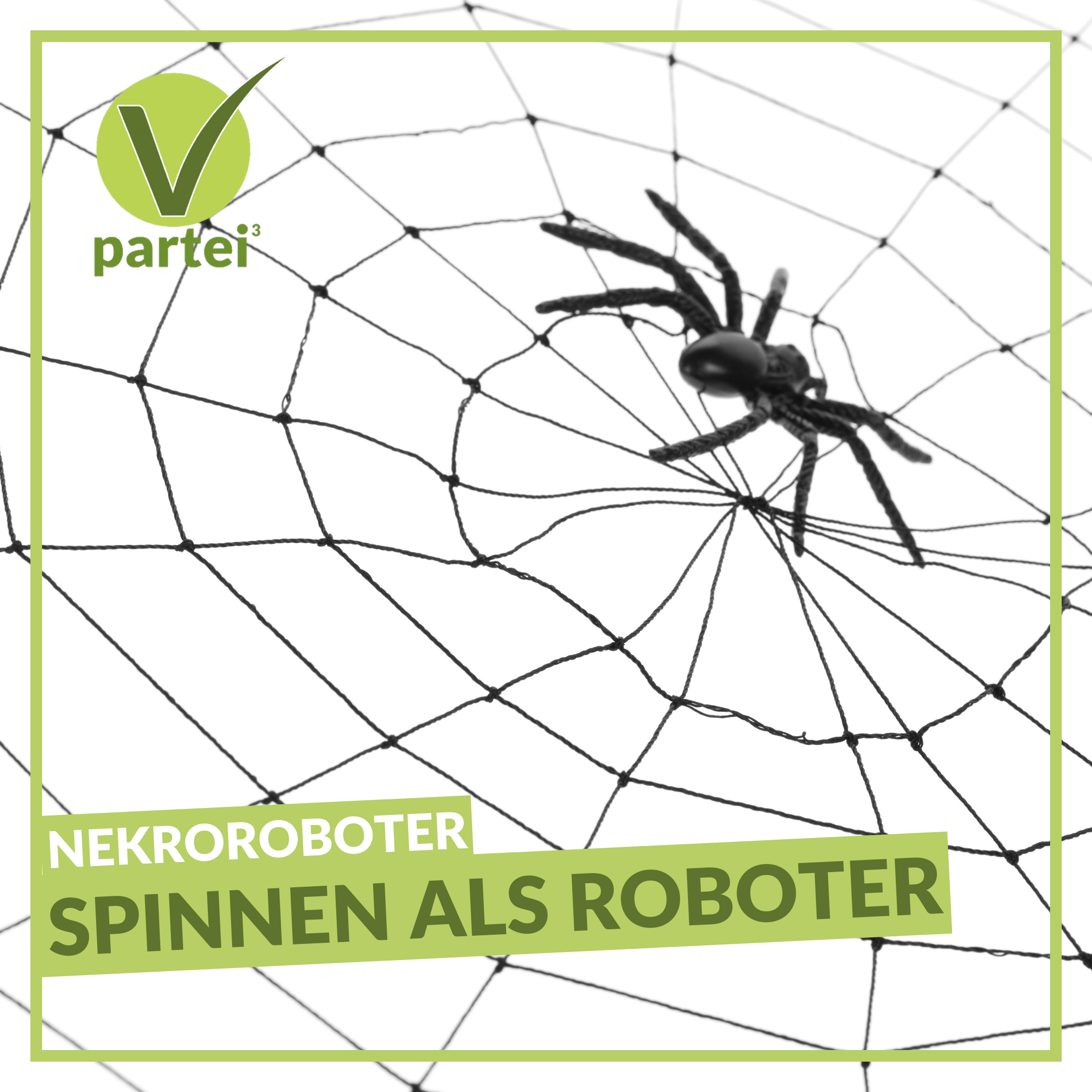 Spinnen als Roboter | V-Partei³