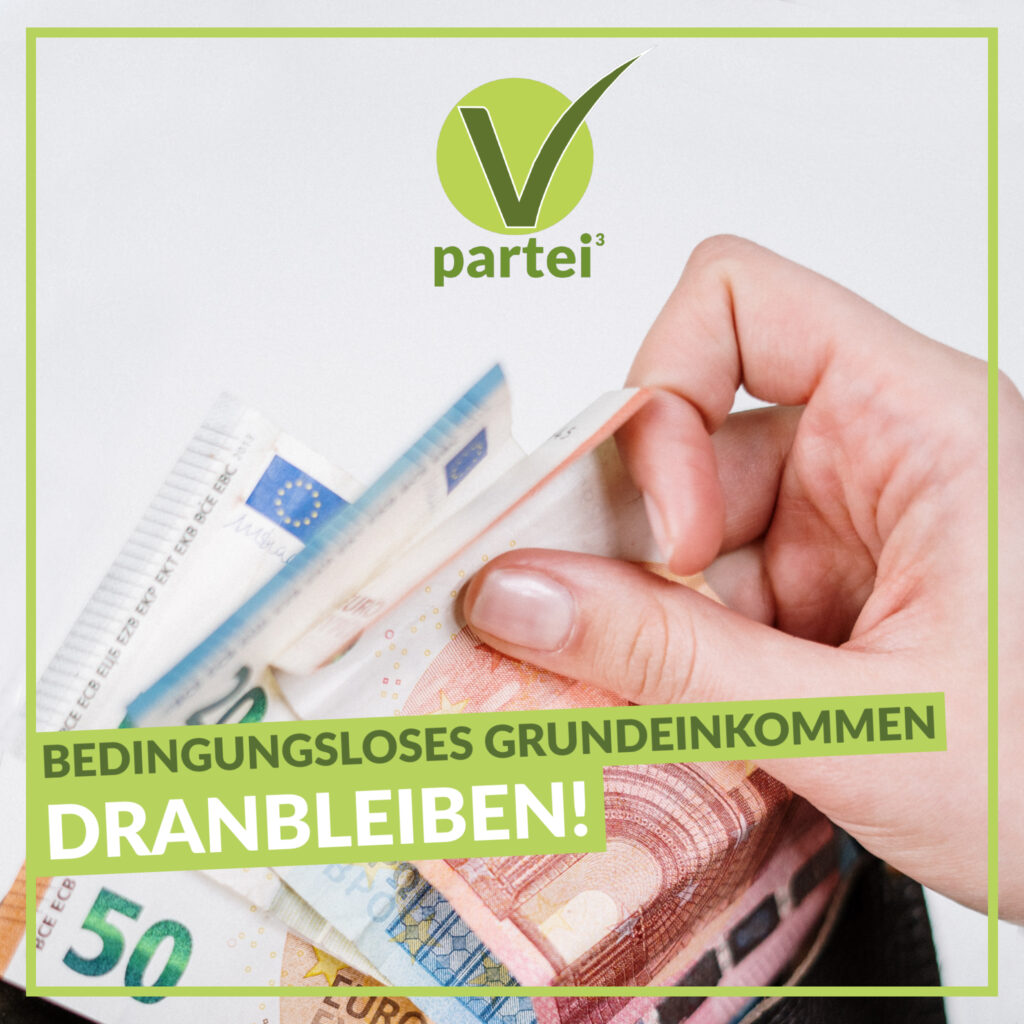 Bedingungsloses Grundeinkommen, wir bleiben dran