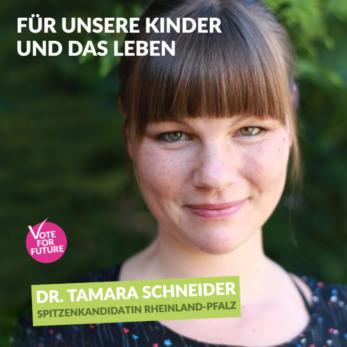 Dr. Tamara Schneider - Spitzenkandidatin in Rheinland-Pfalz | V-Partei³