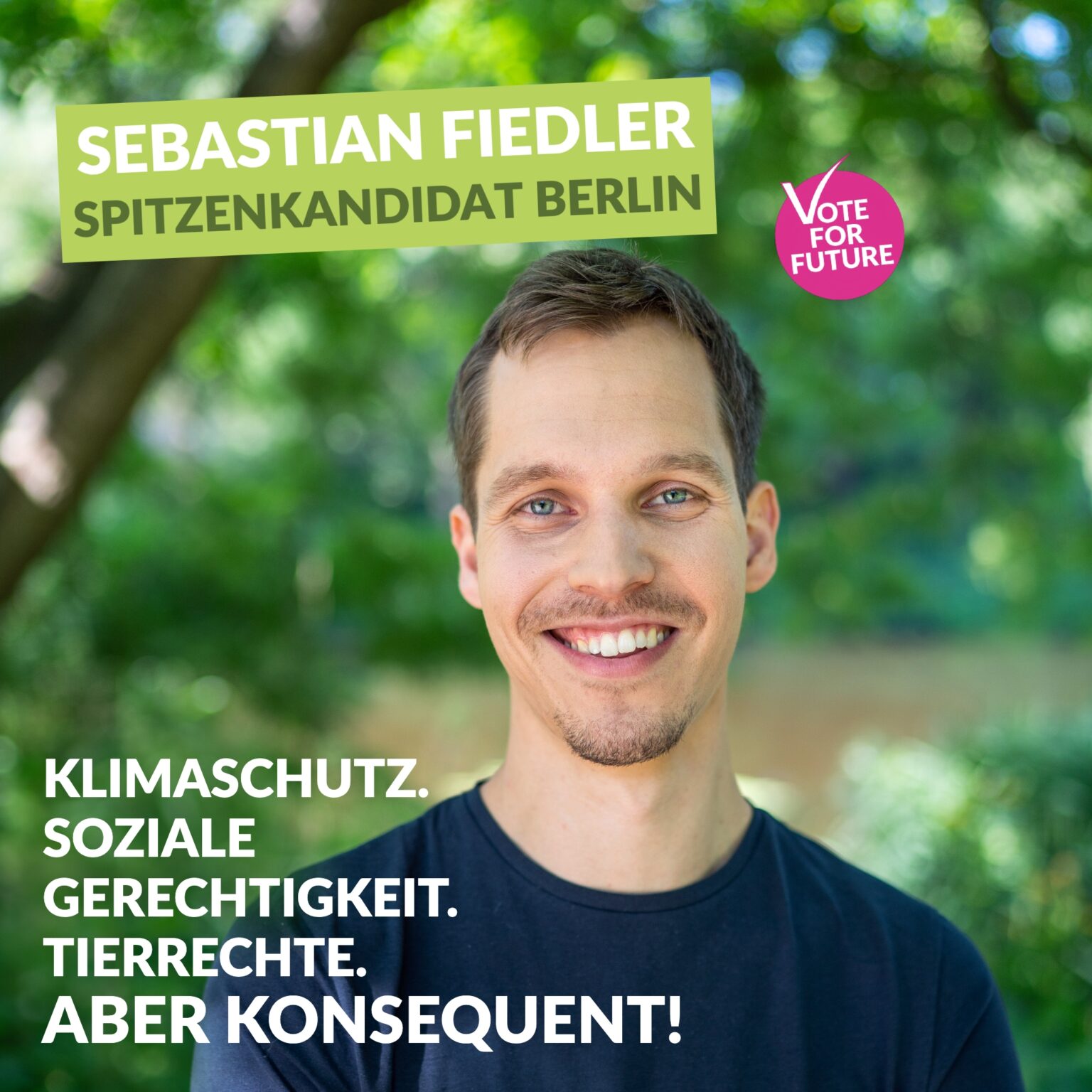 Sebastian Fiedler - Spitzenkandidat auf Listenplatz 1 in Berlin | V-Partei³
